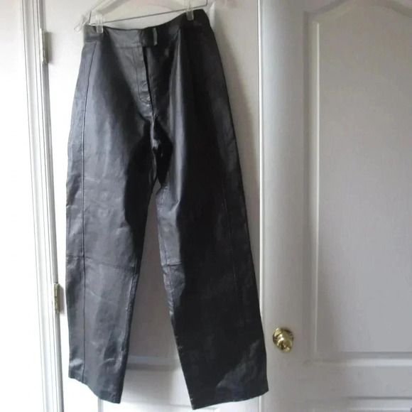 Chadwicks | Pants & Jumpsuits | Chadwicks Black Fully Lined 0 Leather ...